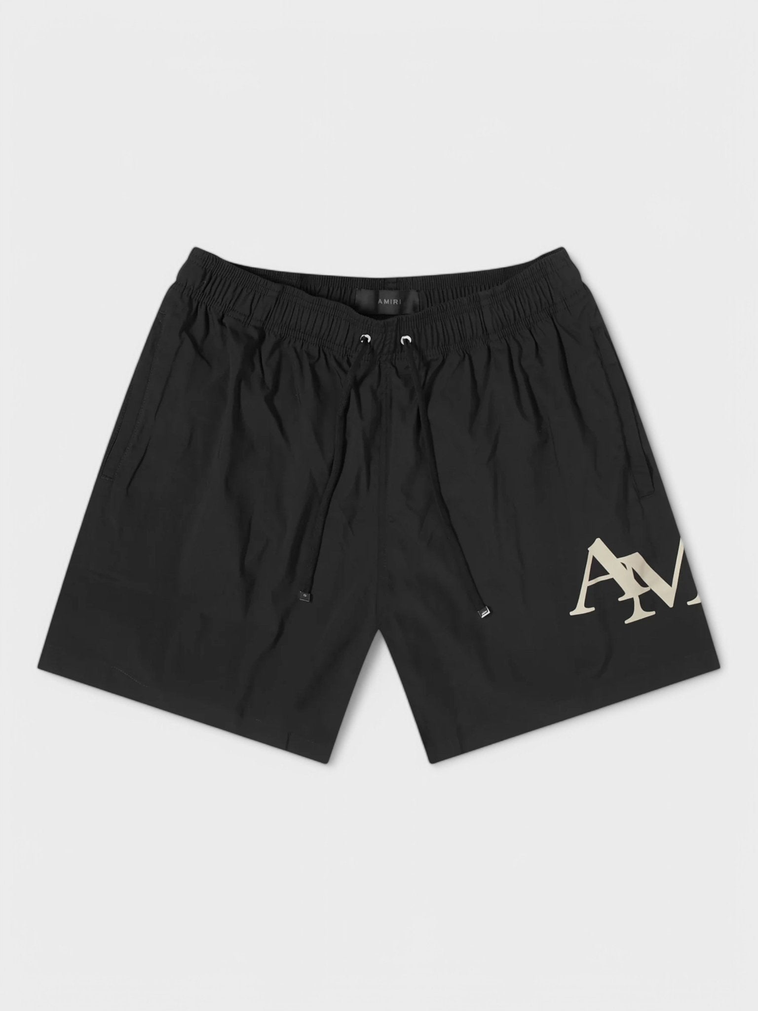 Amiri Staggered Swim Trunk Black now £165.00 at Supplied Fashion
