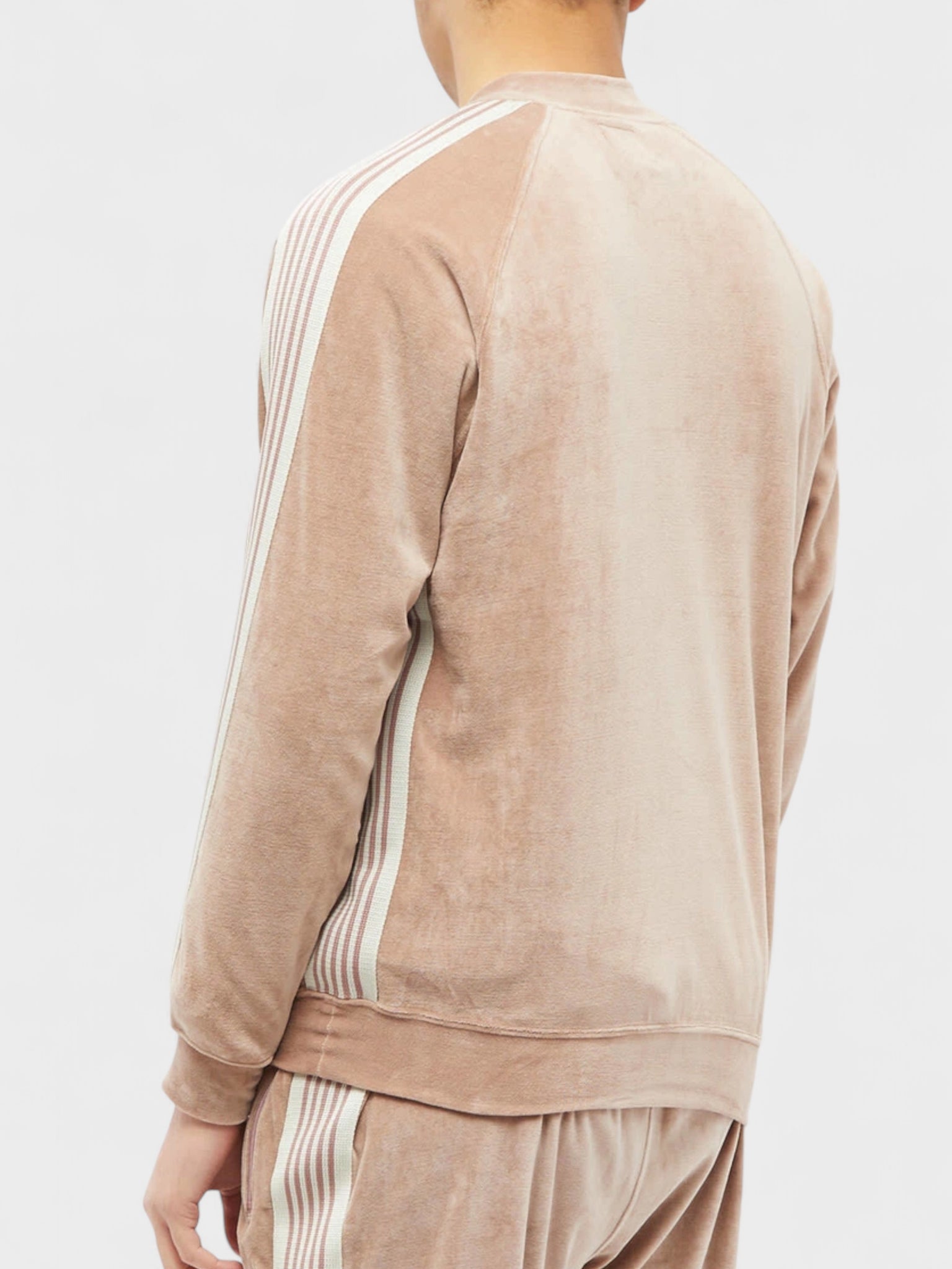 Needles Velour Track Jacket Old Rose now £125.00 at Supplied Fashion